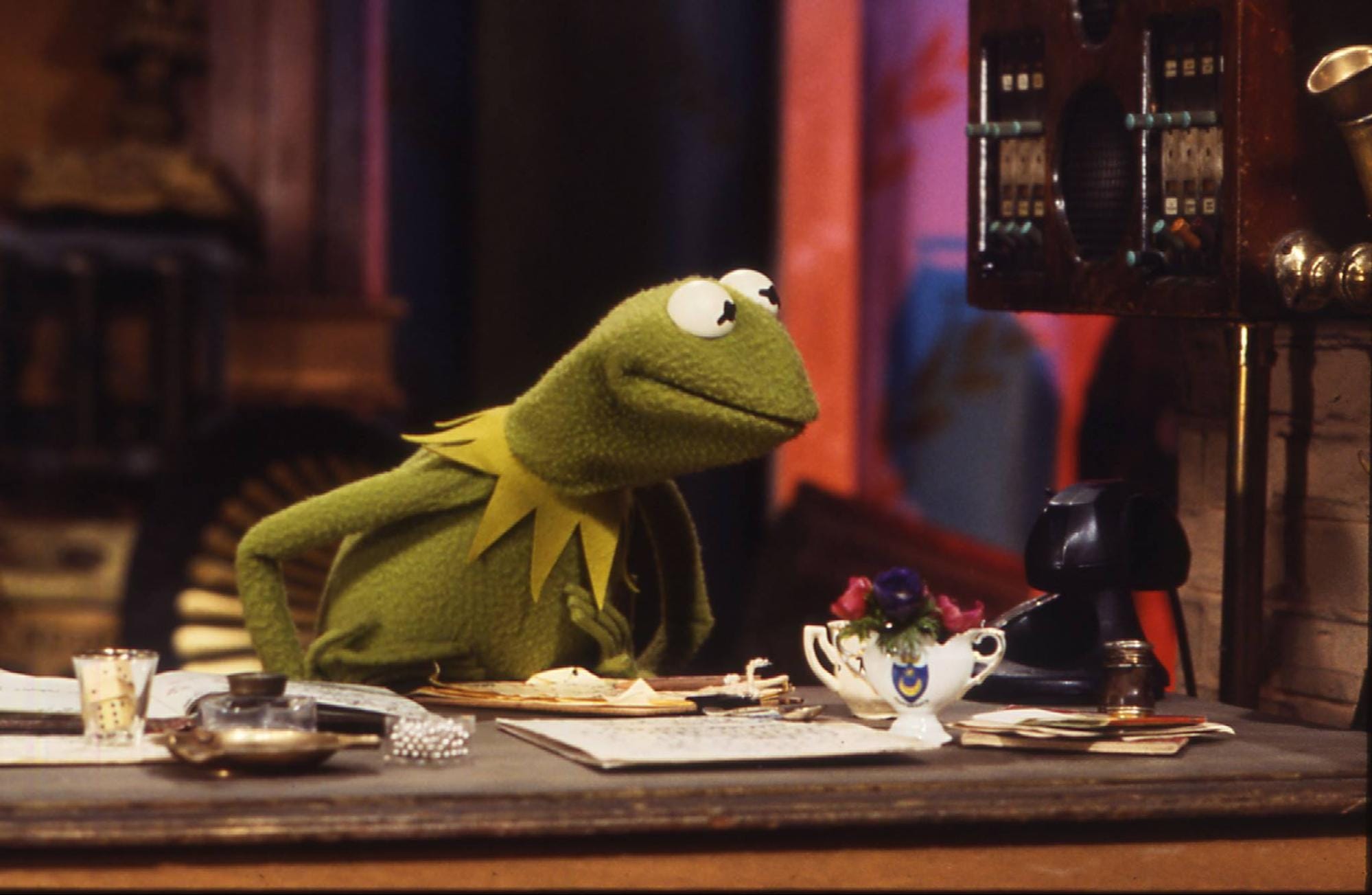 What was the first Kermit the Frog puppet made out of? | Classic Nerd
