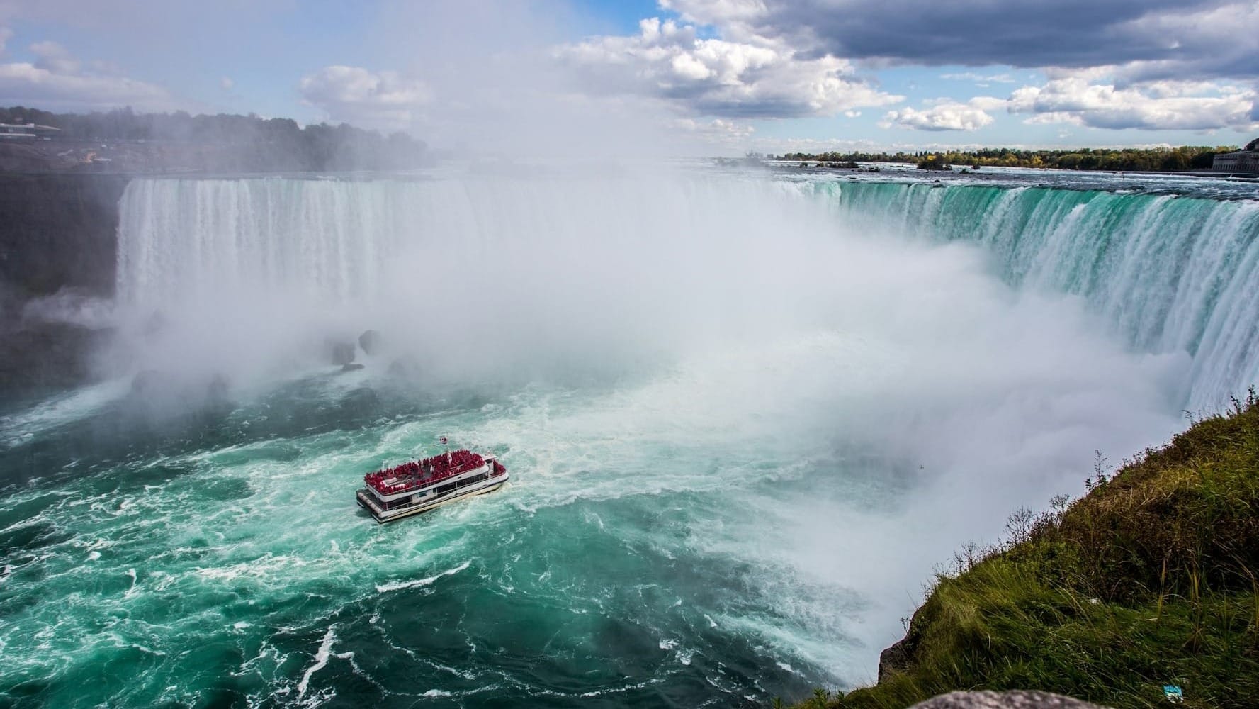 When did the first person successfully go over Niagara Falls in a ...